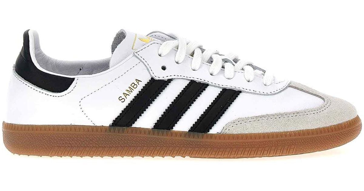 adidas Originals Samba Decon Sneakers in White for Men | Lyst UK