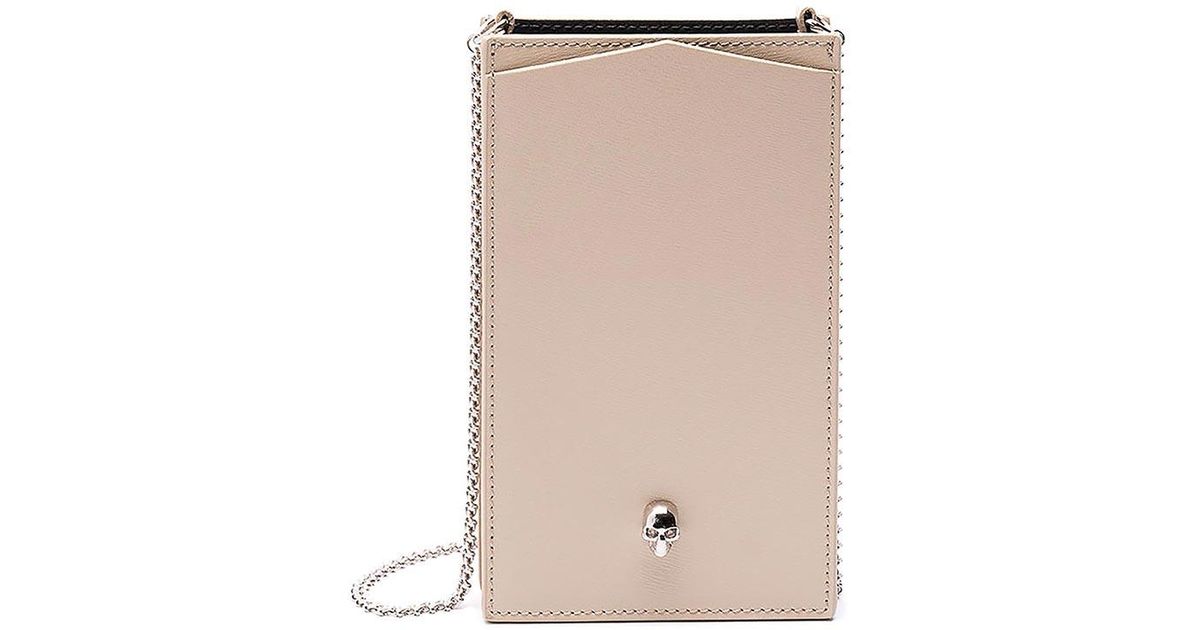 Alexander McQueen Smartphone Case in White | Lyst UK