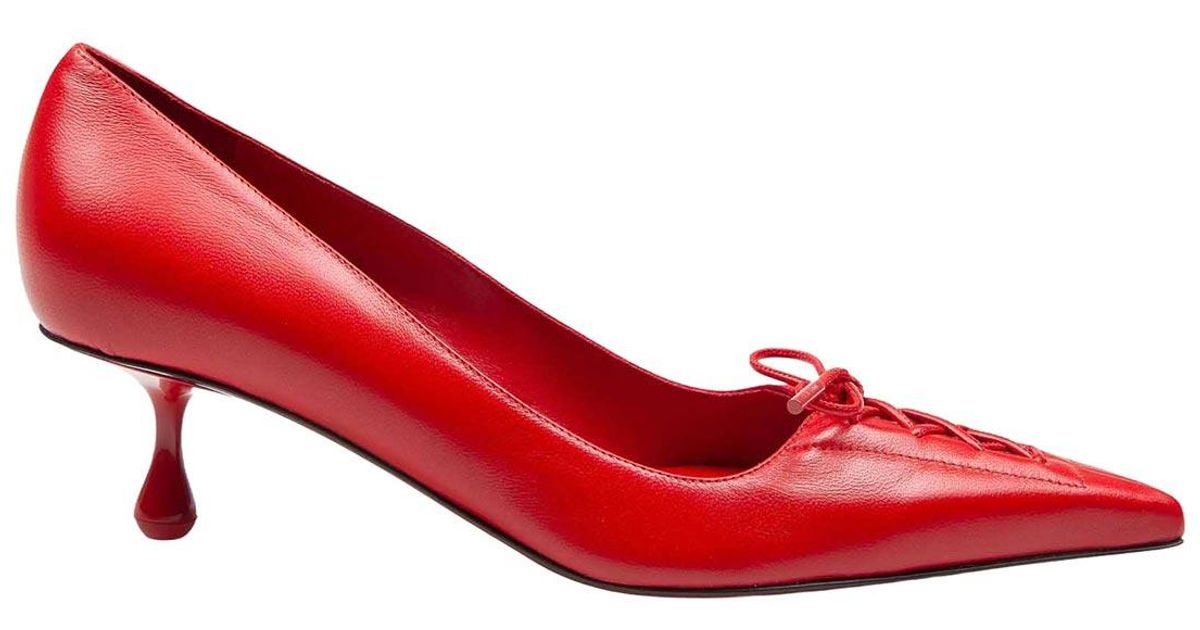 Jimmy Choo Scarlett 50 Pumps in Red | Lyst