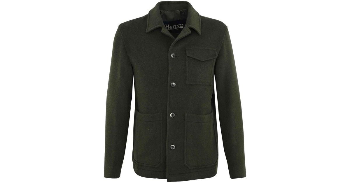 Herno Field Jacket in Black for Men | Lyst UK