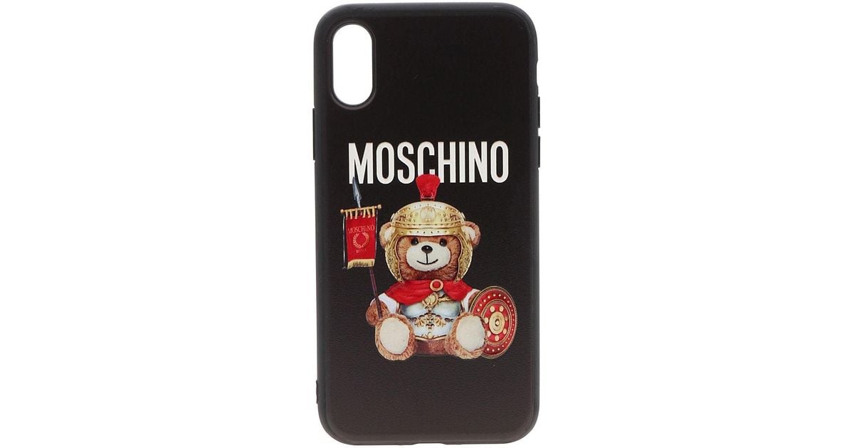 Moschino Roman Teddy Bear Cover in Black | Lyst UK