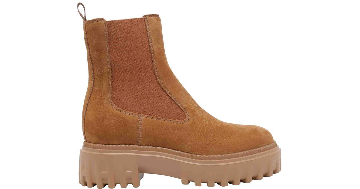 Hogan Chelsea Boots H700 in Brown | Lyst UK