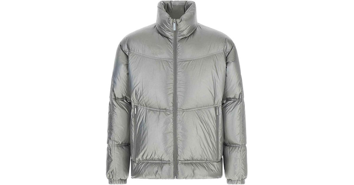 Laminar Metallic Shield Down Jacket in Grey for Men | Lyst UK