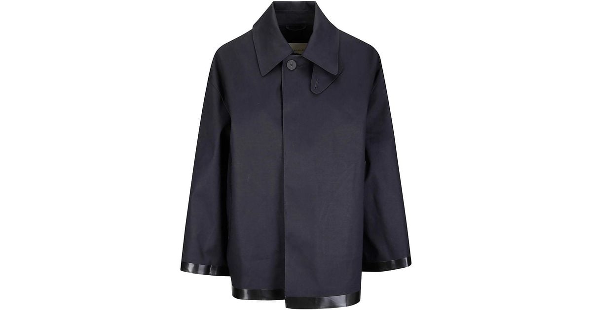 Studio Nicholson Short Jacket in Blue | Lyst UK
