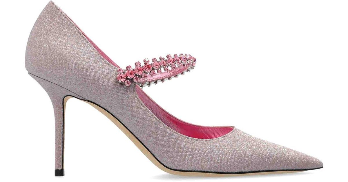 Jimmy Choo Bing Pump 85 in Pink | Lyst