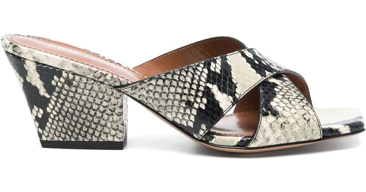 Paris Texas Sandals in Metallic | Lyst