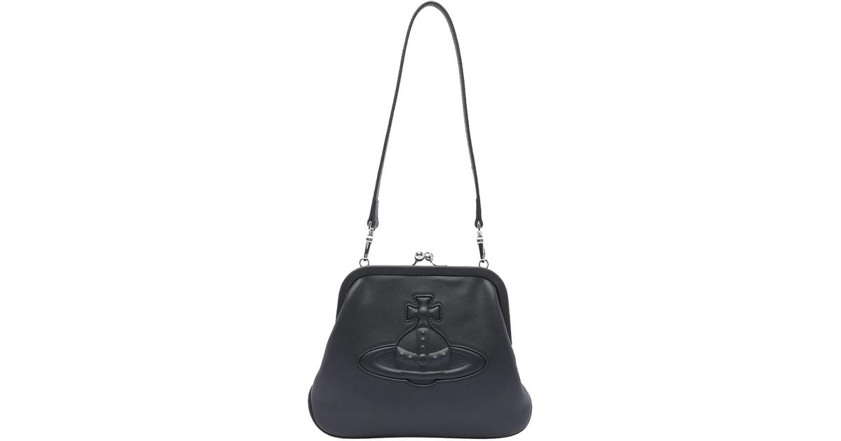 Vivienne Westwood Viviennes Clutch in Black | Lyst