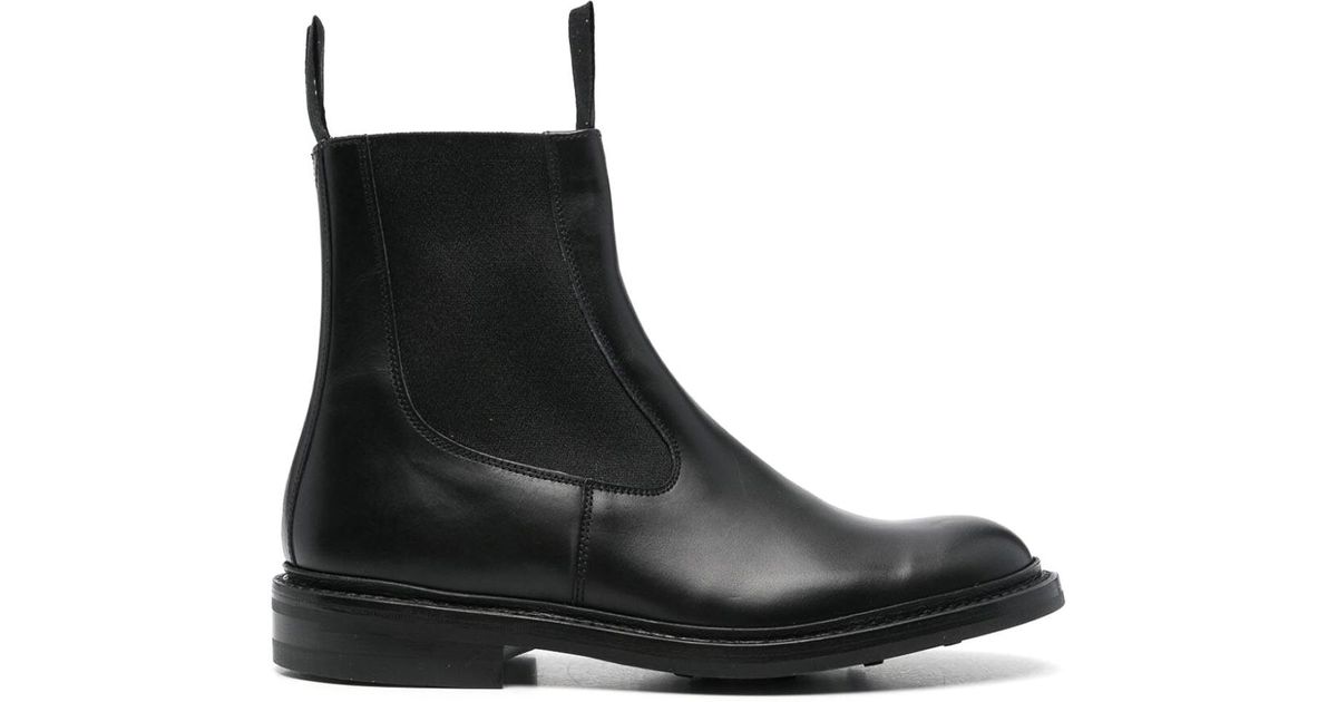 Tricker's Stephen Beatles Low Dainite Sole in Black for Men | Lyst