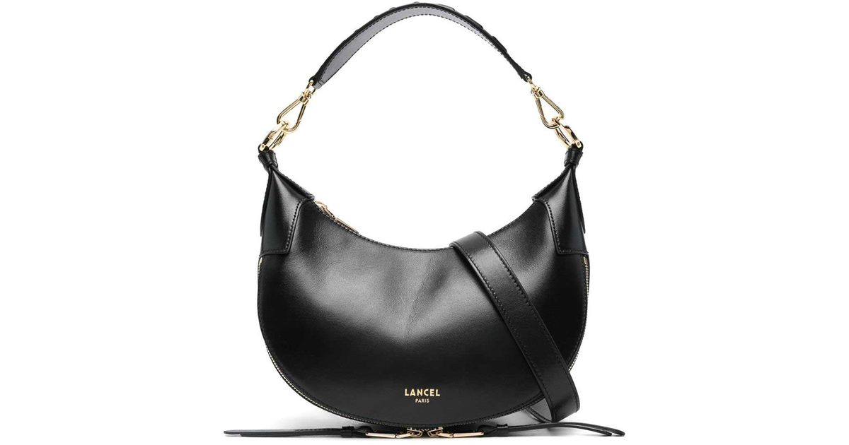 Lancel Origami Small Hobo Bag in Black | Lyst