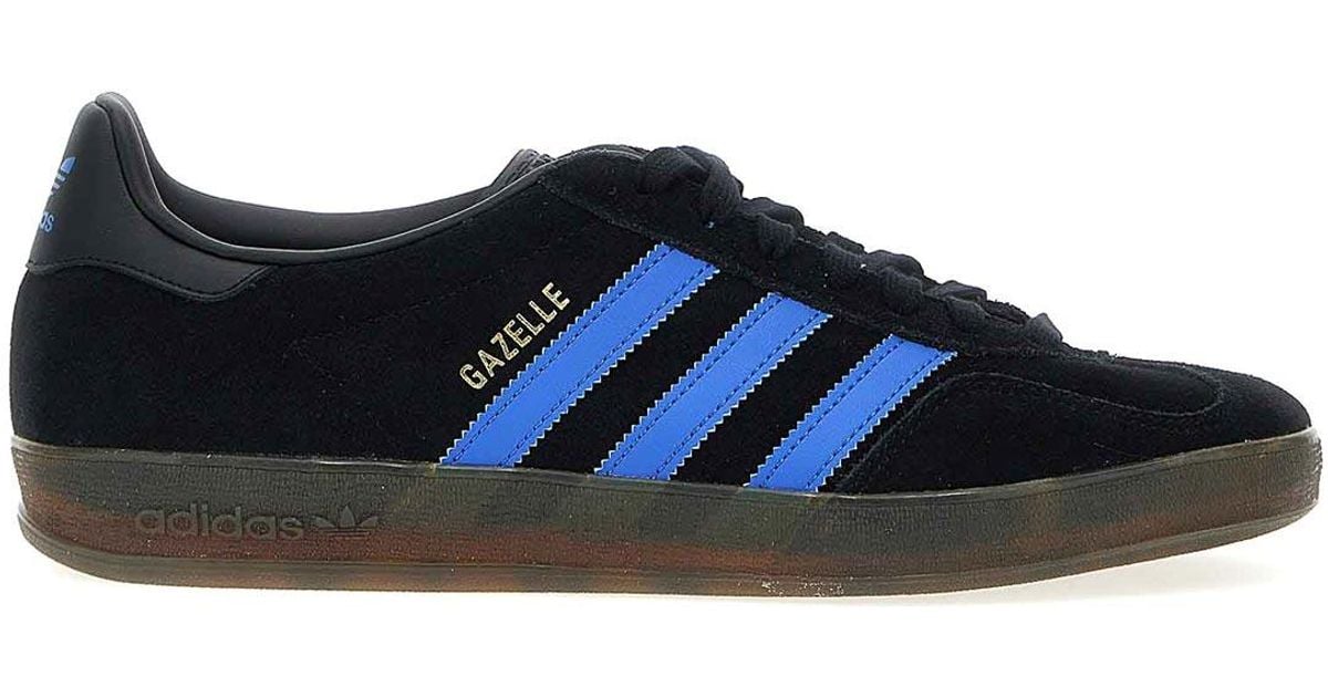 adidas Originals Gazelle Indoor Sneakers in Blue for Men | Lyst UK