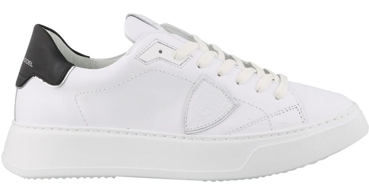 Philippe Model Temple Sneakers in White for Men | Lyst