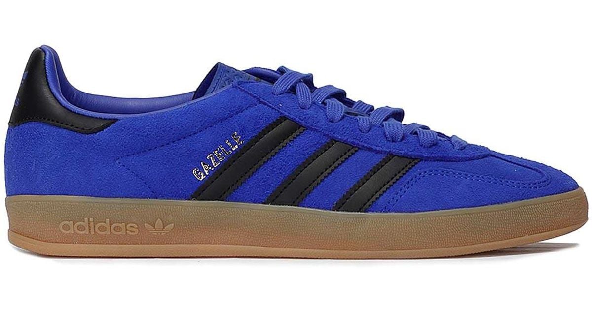 adidas Originals Gazelle Indoor in Blue for Men | Lyst UK