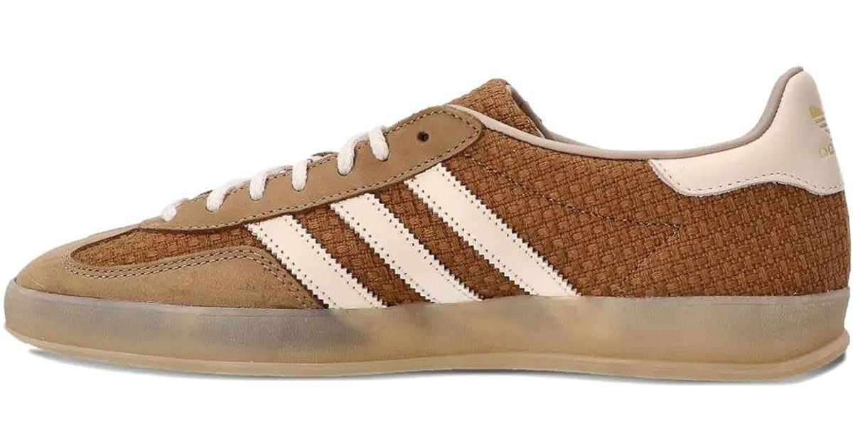 adidas Originals Gazelle Indoor Sneakers in Brown for Men | Lyst UK