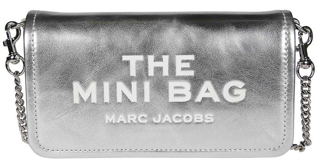 Marc Jacobs The Mini Bag in Gray | Lyst