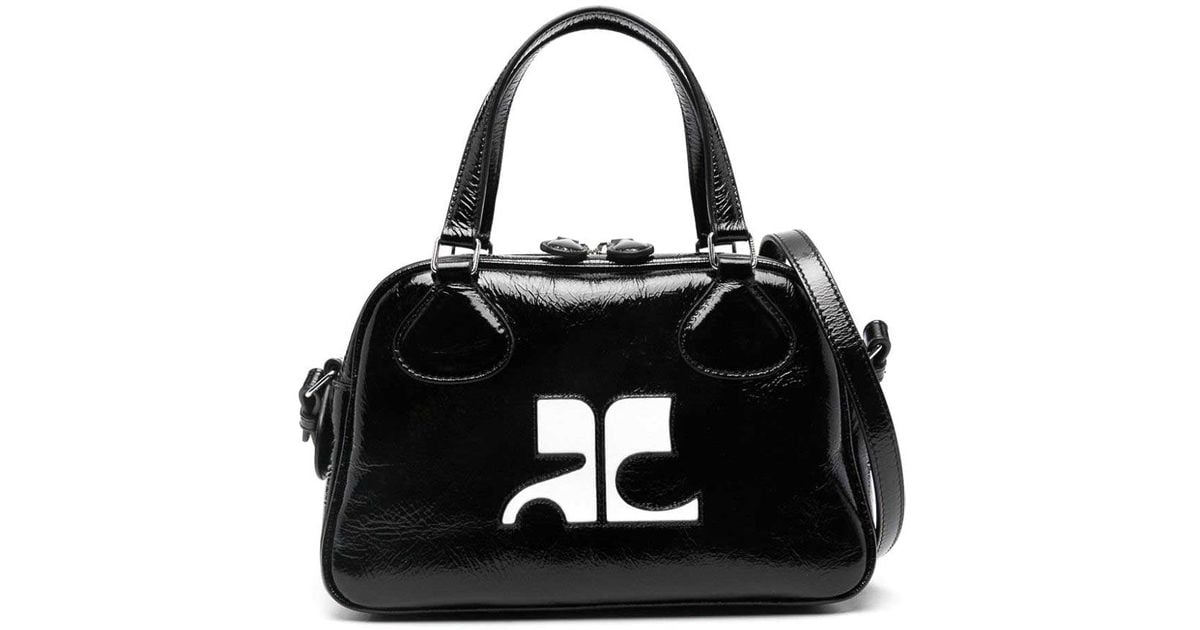 Courreges Crossbody Bag in Black | Lyst UK