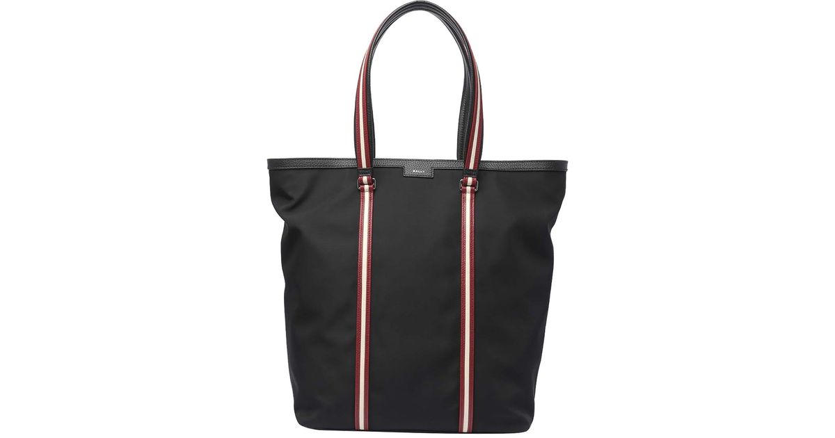 Bally Code Tote Bag in Black for Men | Lyst