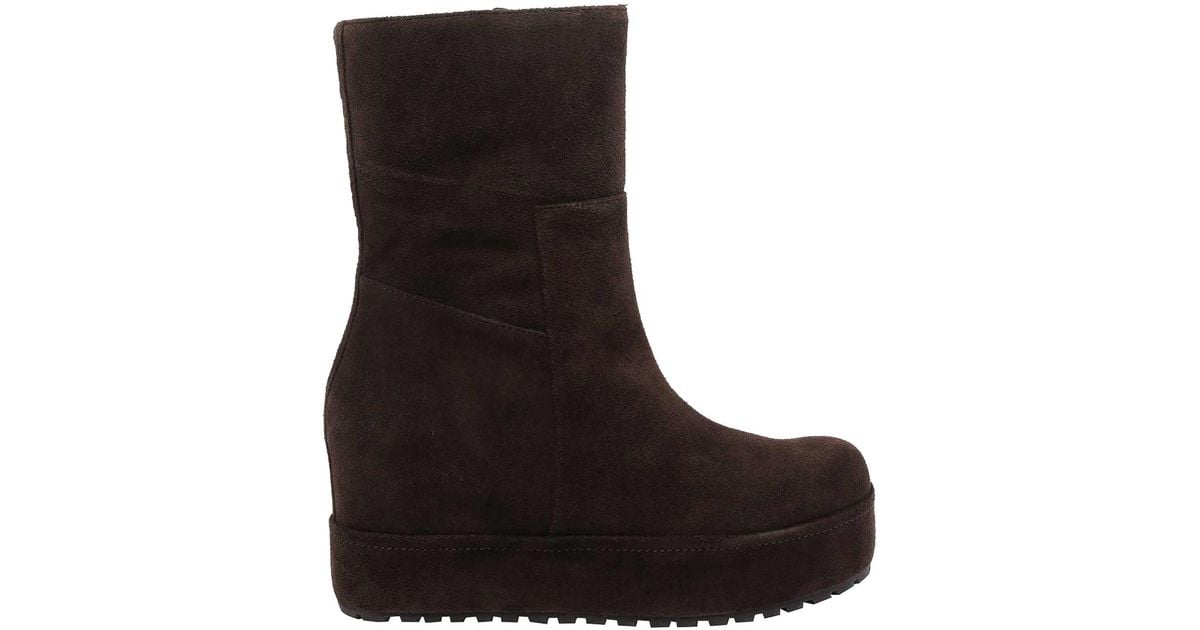 Paloma Barceló Suede Booties in Brown | Lyst UK
