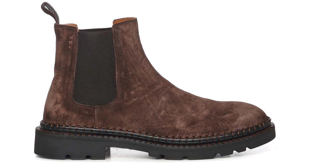 Alexander Hotto Leather Chelsea Boots in Brown for Men | Lyst UK