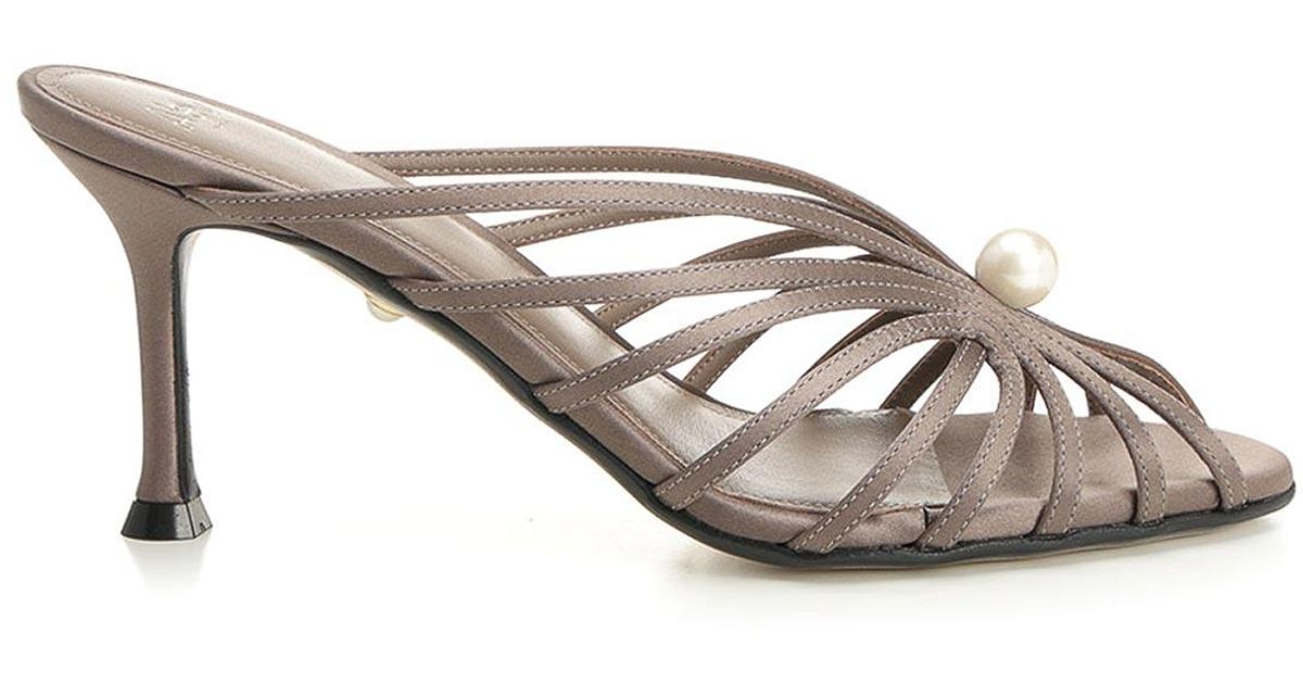 ALEVI Louise Sandal in Natural | Lyst