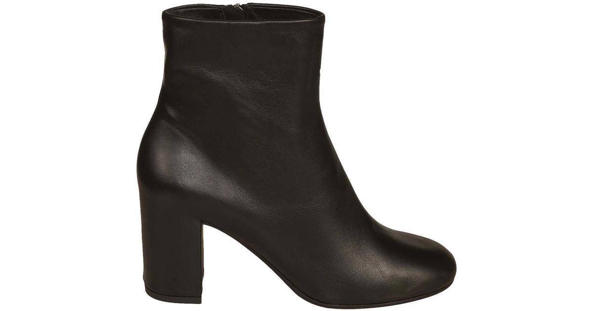 Fabrizio Del Carlo Ankle Boots in Black | Lyst UK