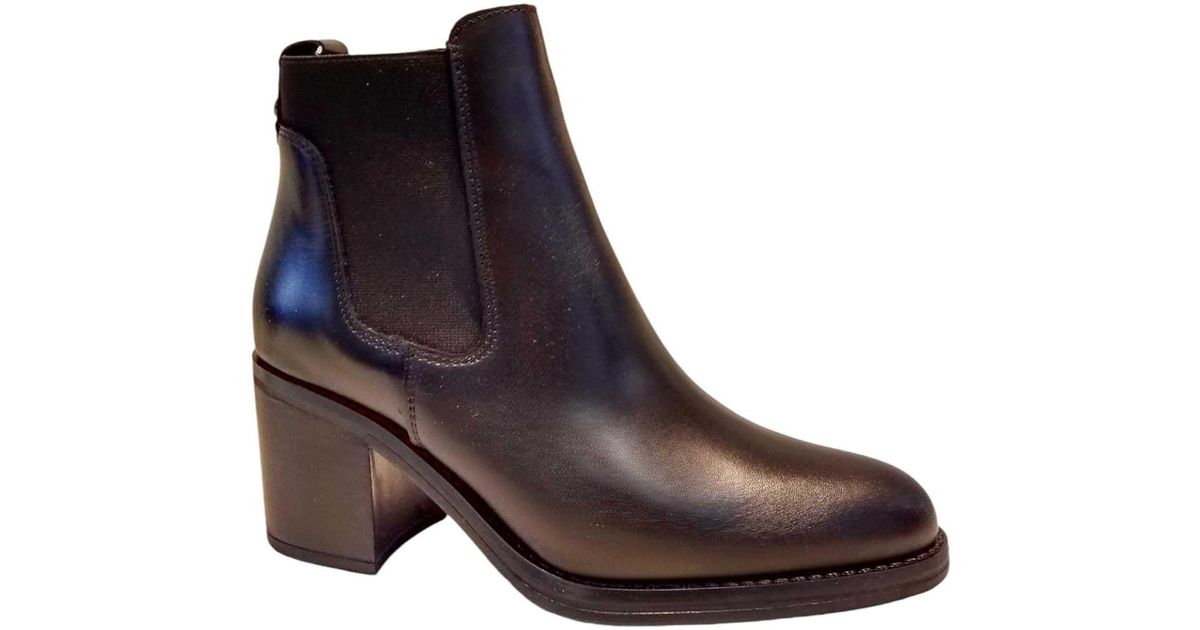Alpe Leather Boots in Brown | Lyst UK