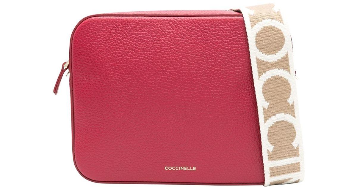 Coccinelle Shoulder Bag in Red | Lyst