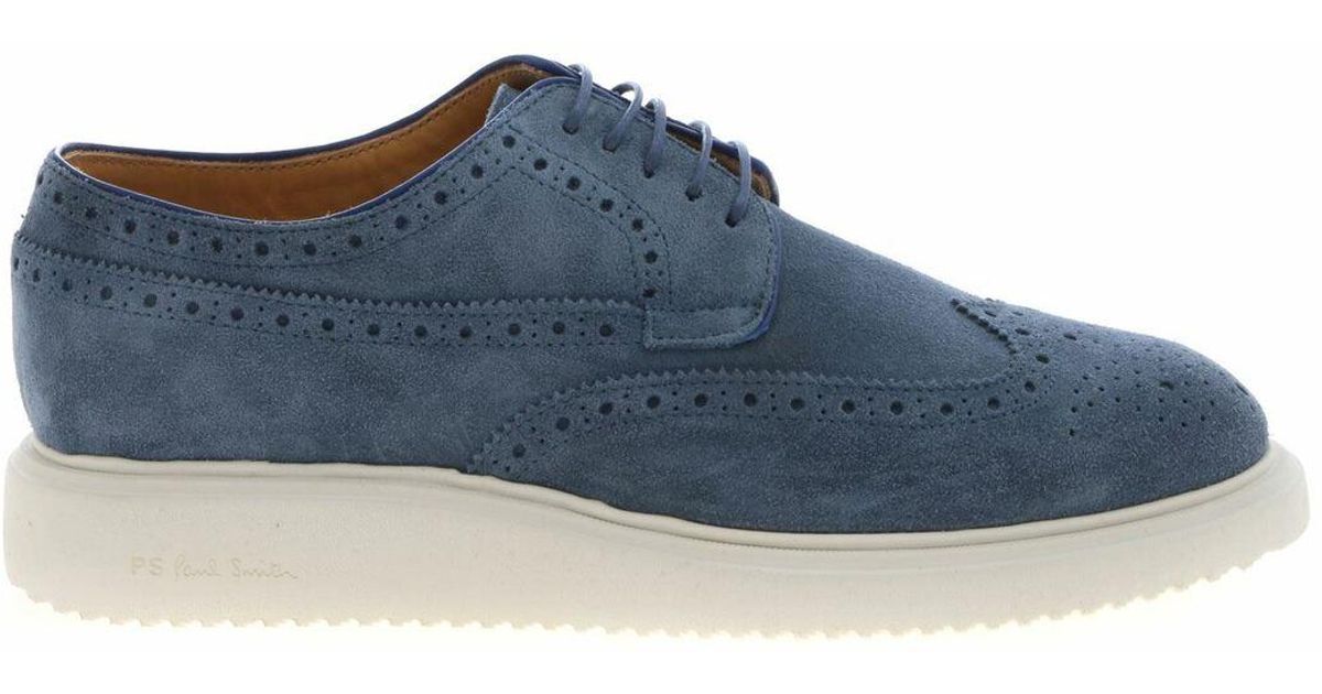 Paul Smith Dixon Derby Shoes Avio in Blue for Men | Lyst