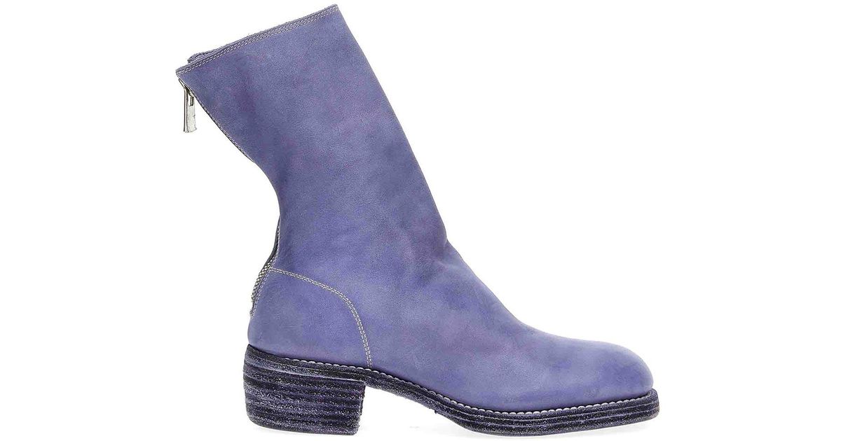 Guidi Boots in Purple | Lyst
