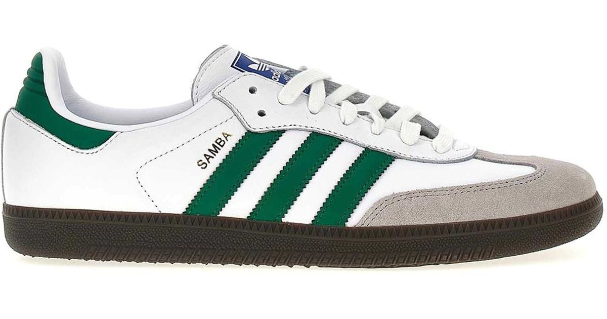 adidas Originals Samba Og Sneakers in Green for Men | Lyst UK