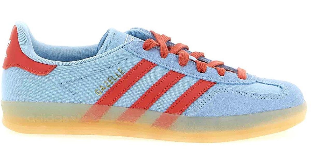 adidas Originals Gazelle Indoor Sneakers in Blue for Men | Lyst UK