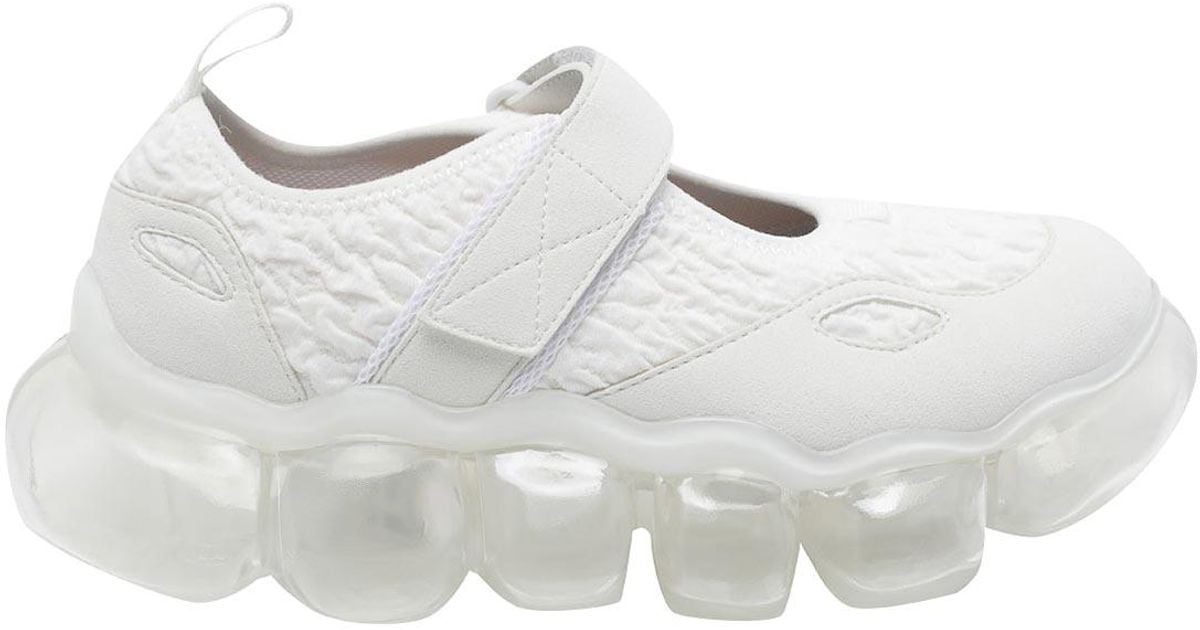 grounds Jewelry Maryjane Sneakers in White | Lyst