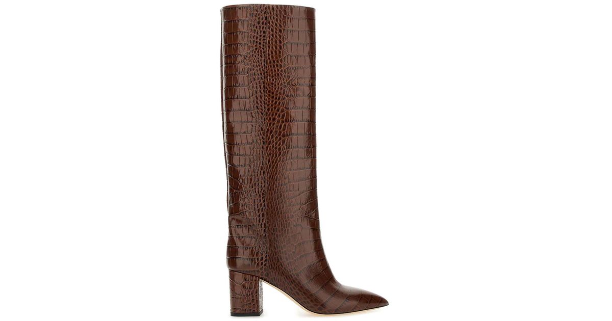 Paris Texas Anja Boot in Brown | Lyst UK