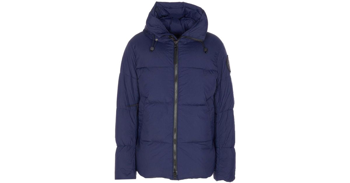 Canada Goose Crofton Puffer Down Jacket in Blue for Men | Lyst UK