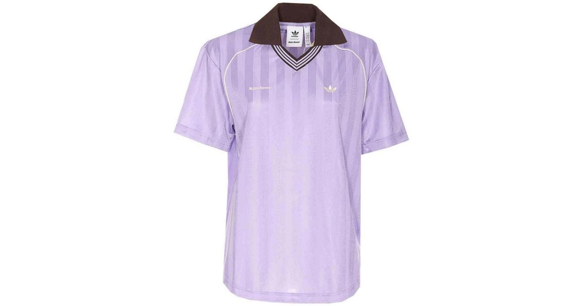 adidas Originals T-Shirt in Purple | Lyst UK