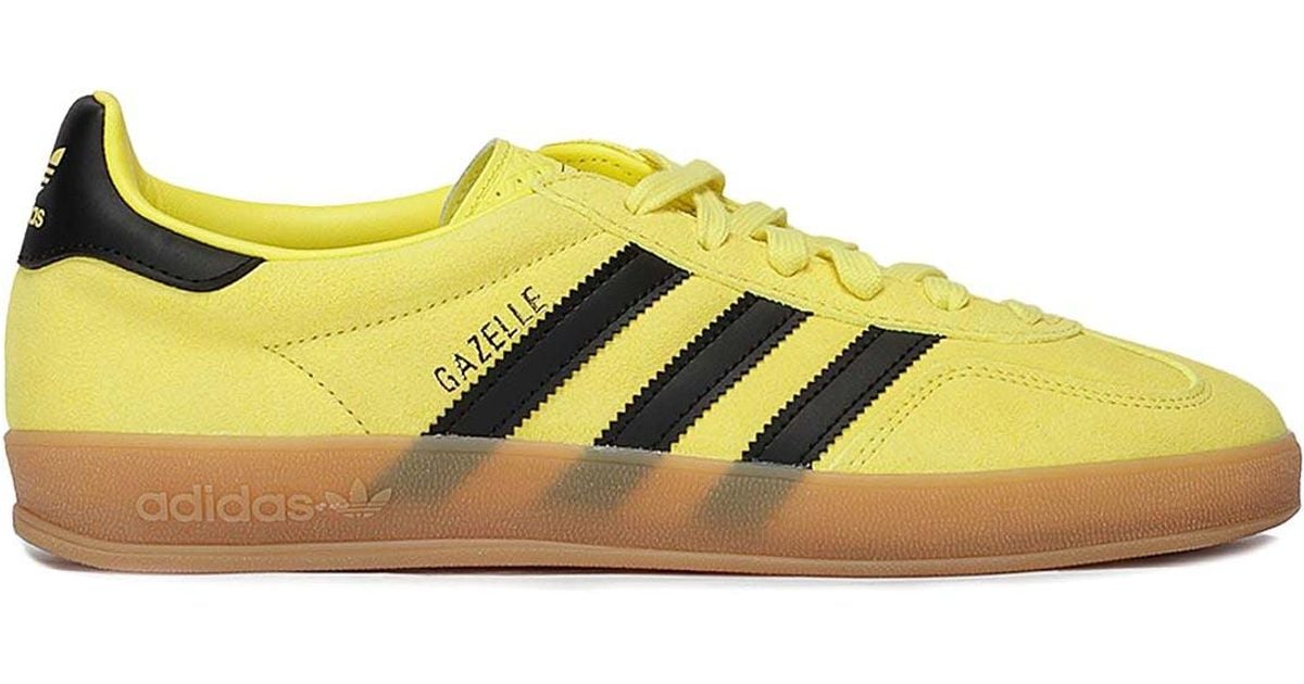 adidas Originals Gazelle Indoor in Yellow for Men | Lyst UK