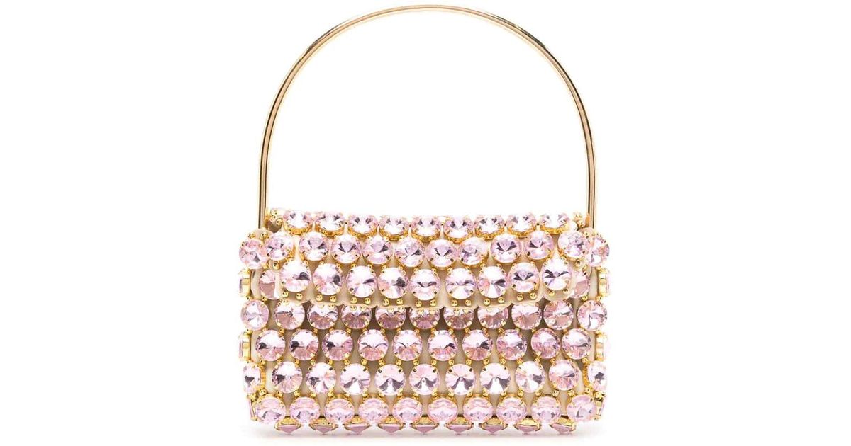 Vanina Clochette Baguette Bag in White | Lyst