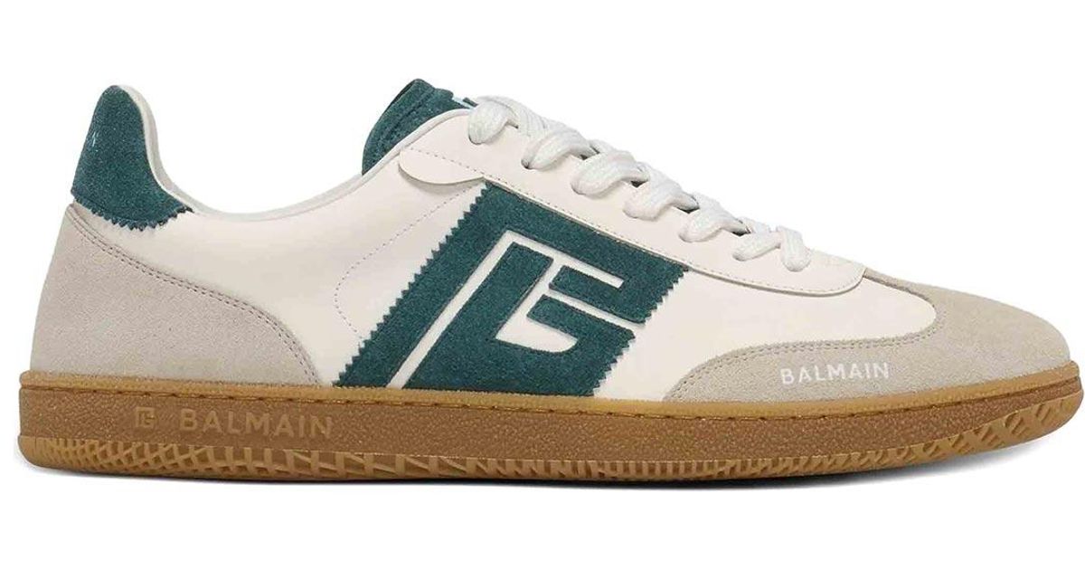 Balmain Sneakers in Blue for Men | Lyst UK