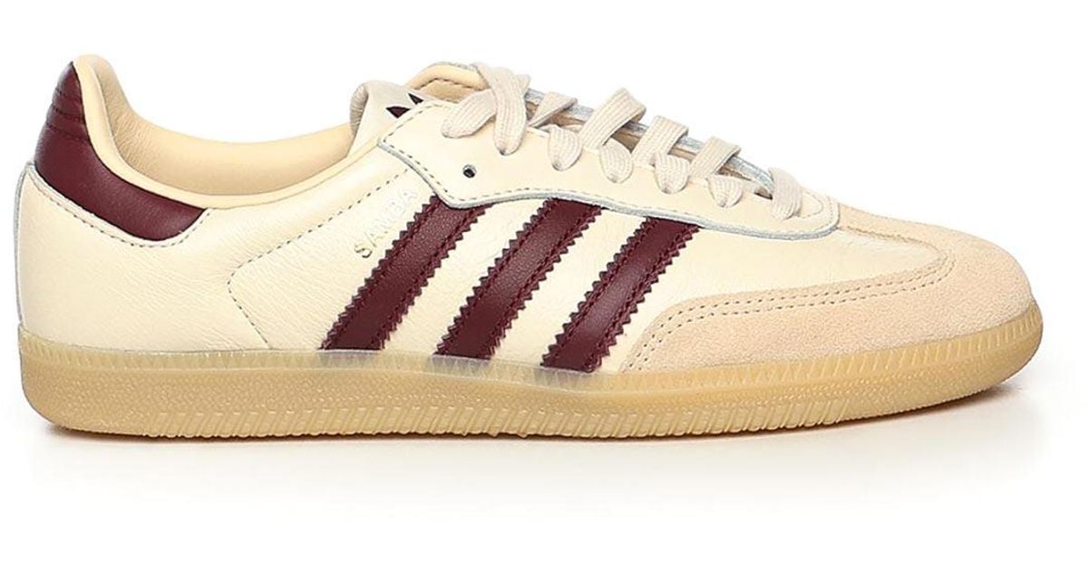 adidas Originals Samba Og Sneaker in Natural for Men | Lyst UK