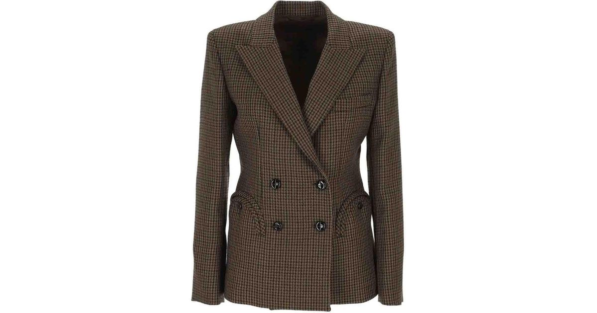 Blazé Milano 'Zemi Charmer' Blazer in Brown | Lyst UK