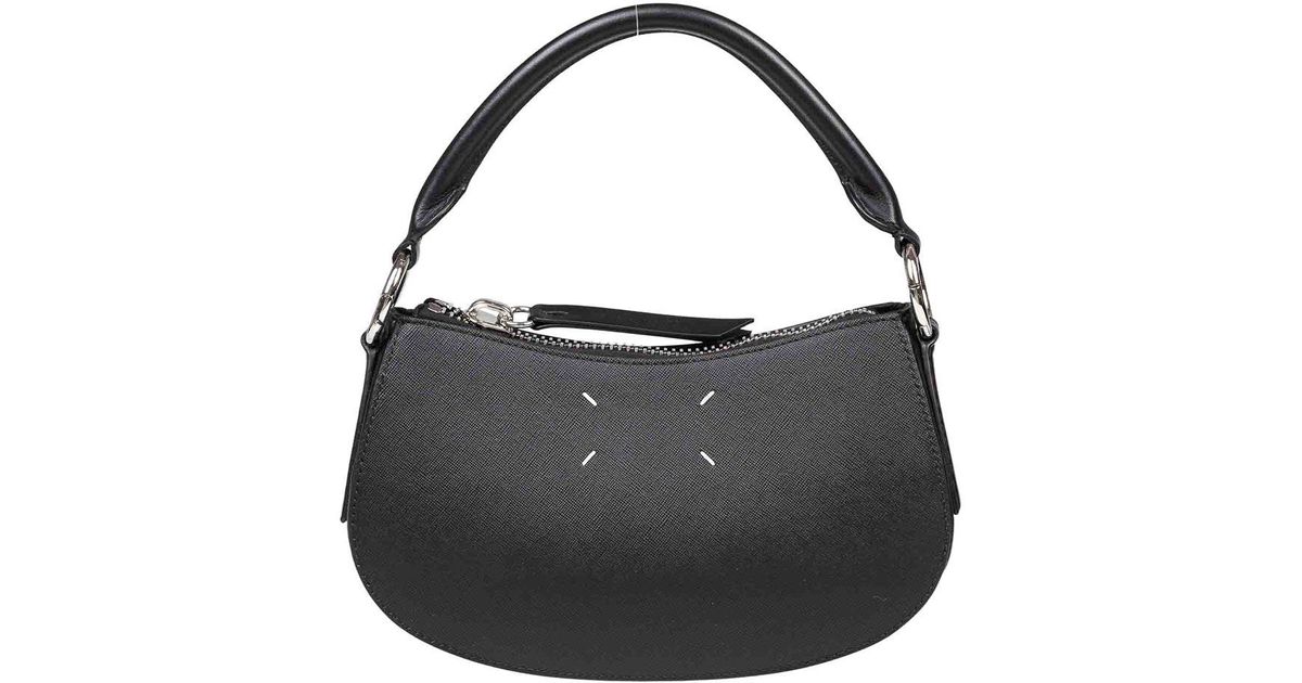 Maison Margiela Hobo Bag in Black | Lyst