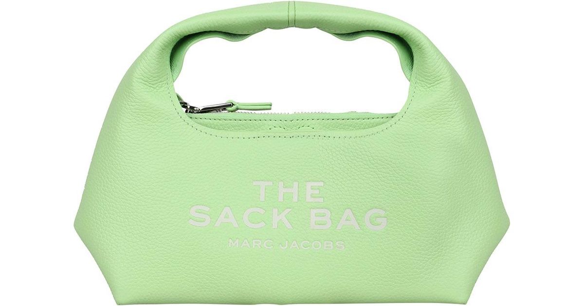 Marc Jacobs The Mini Sack Bag in Green | Lyst