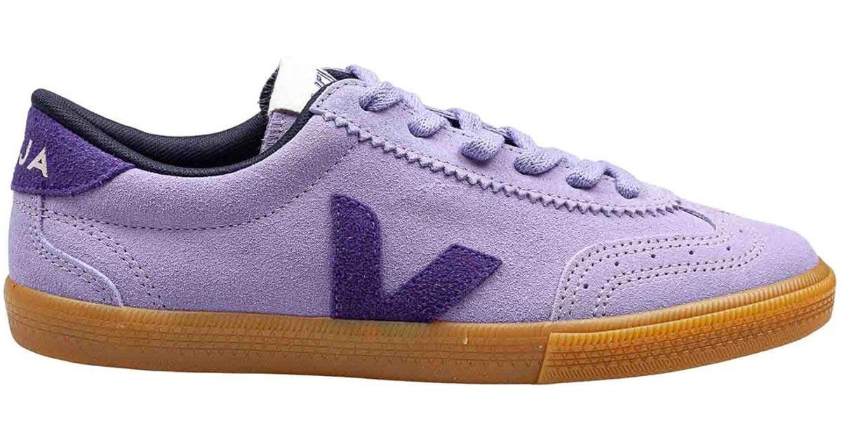 Veja Sneakers Volley in Purple | Lyst UK