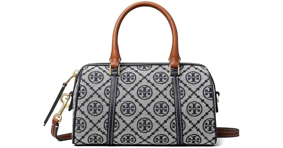 Tory Burch T Monogram Baller Bag in Blue | Lyst