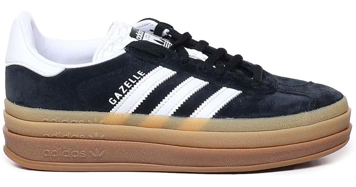 adidas Originals Gazelle Bold Sneakers in Blue | Lyst UK
