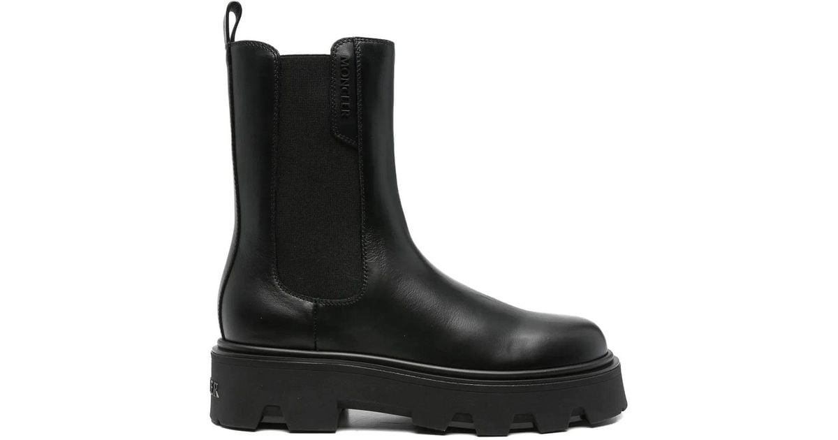 Moncler Golden Chelsea in Black | Lyst UK