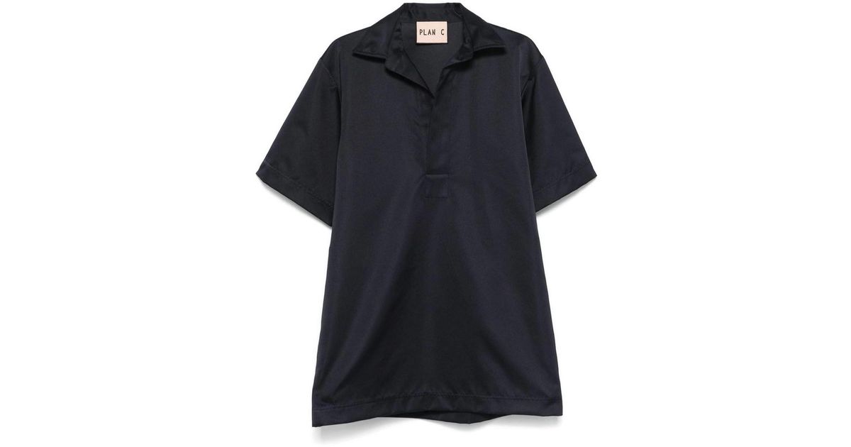 Plan C Polo Suit in Black | Lyst