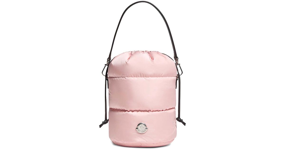 Moncler Caradoc Bucket in Pink | Lyst