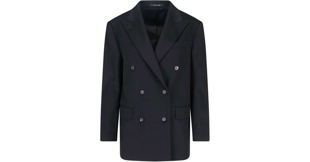 Tagliatore Blazer in Blue | Lyst UK