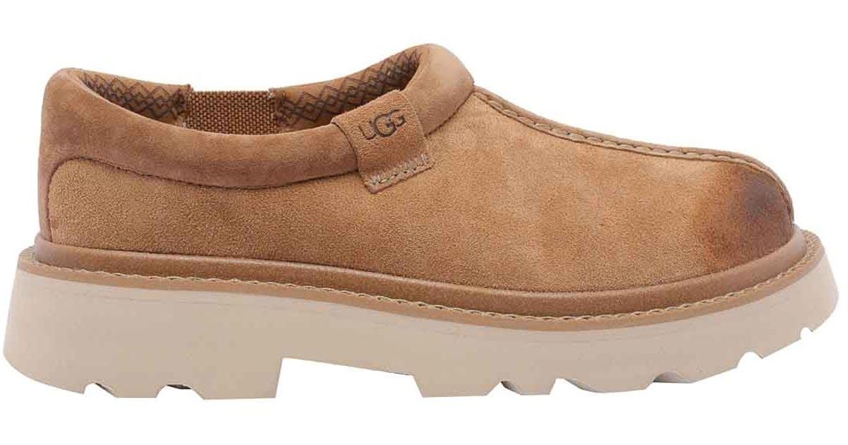 UGG Chestnut Tasman Lug Loafers in Brown for Men | Lyst UK