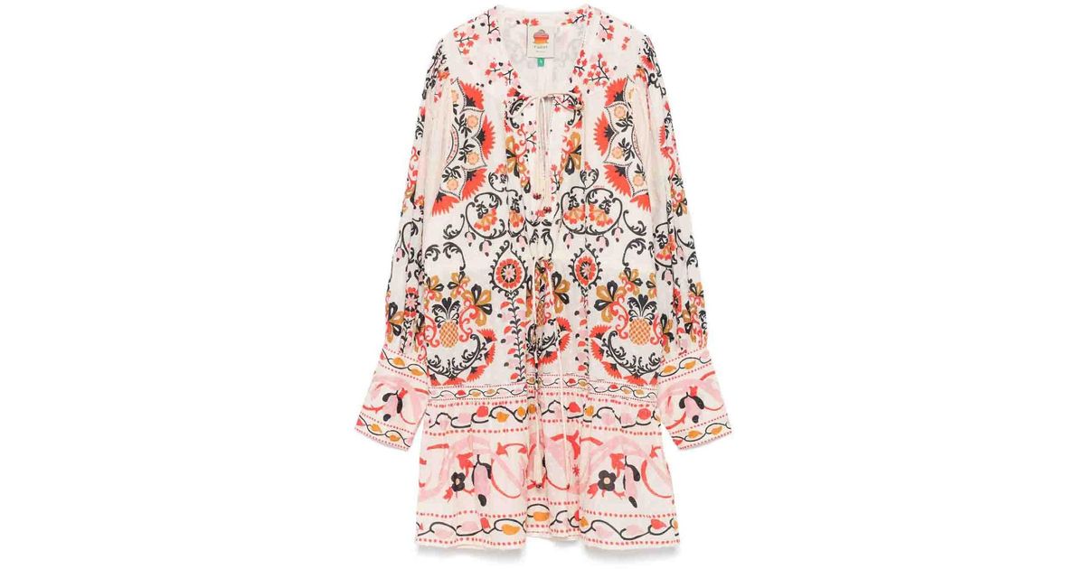 FARM Rio Mini Dresses in White | Lyst